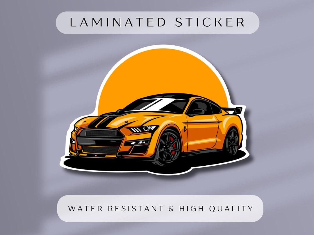2 Mustang Stickers for Toolbox Garage Decor Sticker Mustang Lover ...
