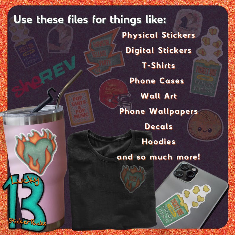 Swifty Inspired Quote Digital Sticker Printable Taylor Download ...