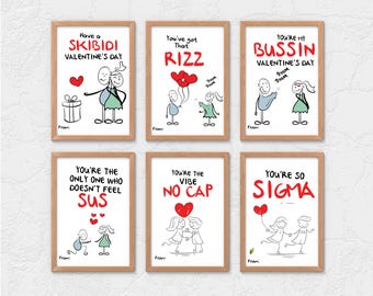 Slang Kids Valentine's Day Cards, Funny Printable Valentine Card ...