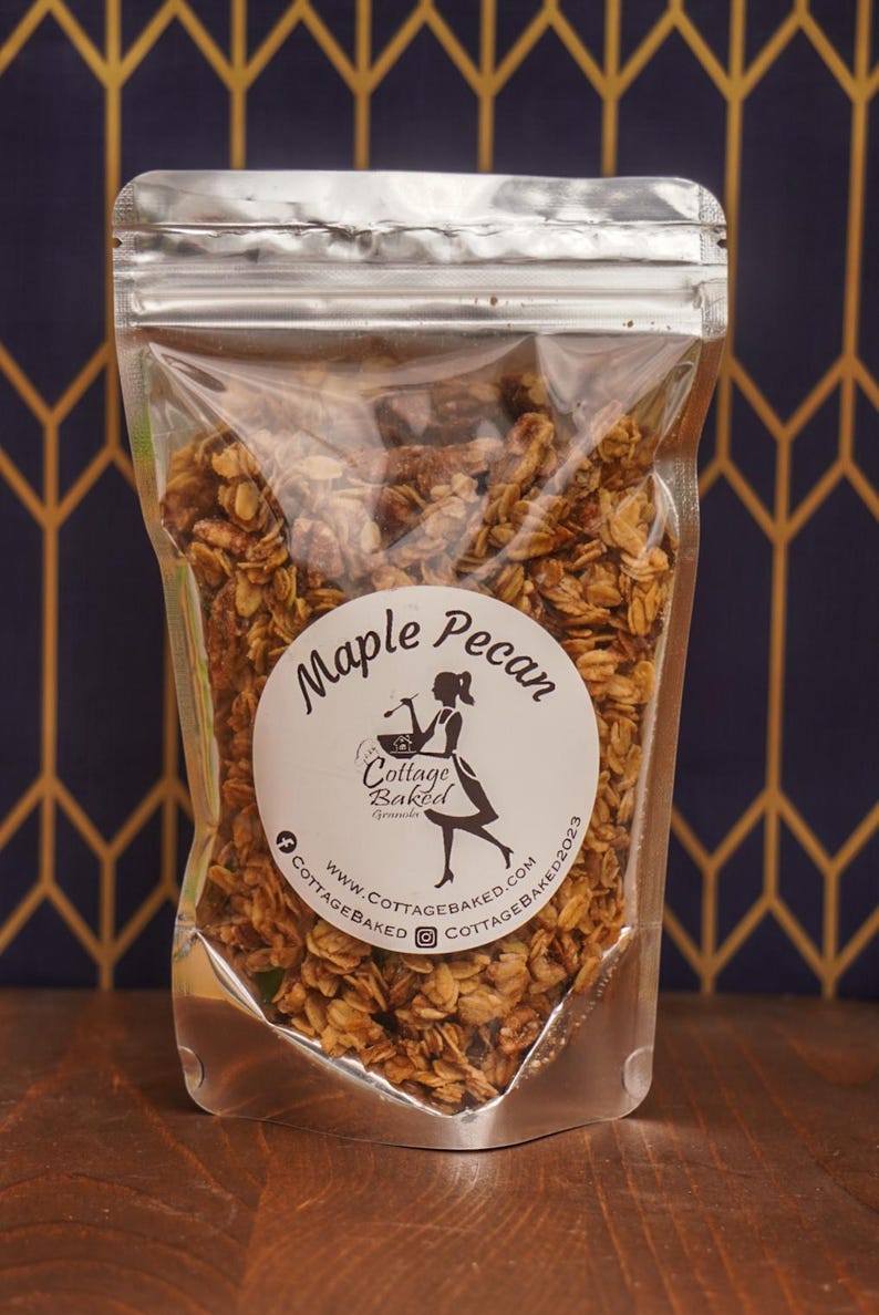 Maple Pecan Granola, Small Batch Gourmet - Etsy