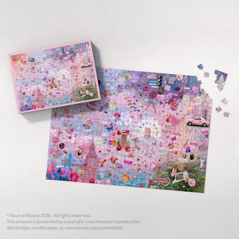 Love Era Inspired Puzzle, Lyrics & Easter Eggs Puzzle (1000, 500) Eras ...