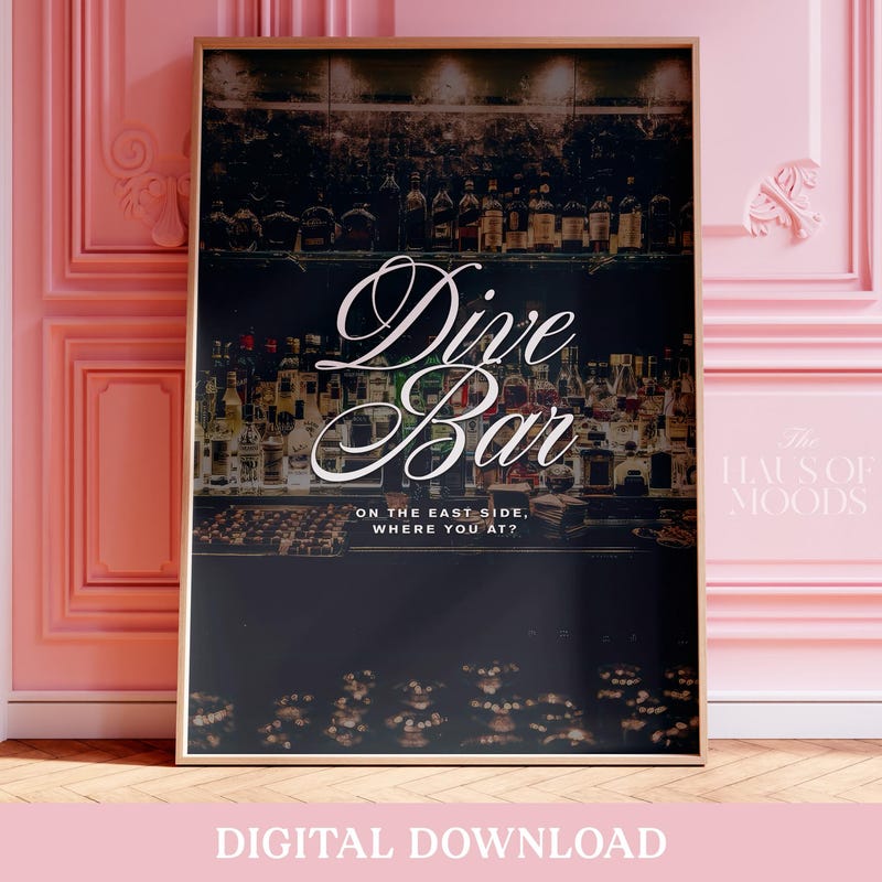 Dive Bar - Etsy