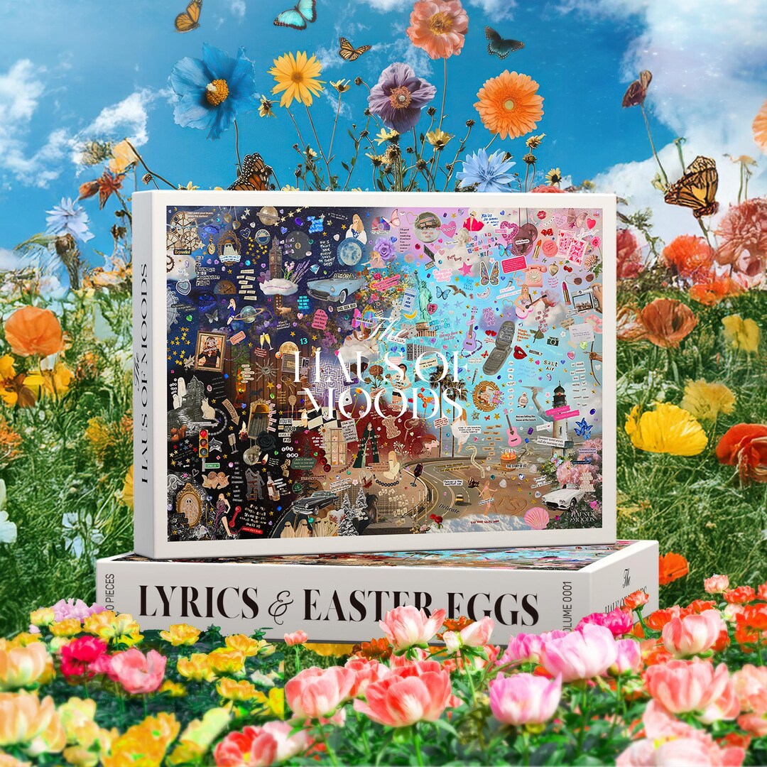 Eras Lyrics & Easter Eggs Puzzle (1000, 500) Gift for Eras Fans | Eras ...