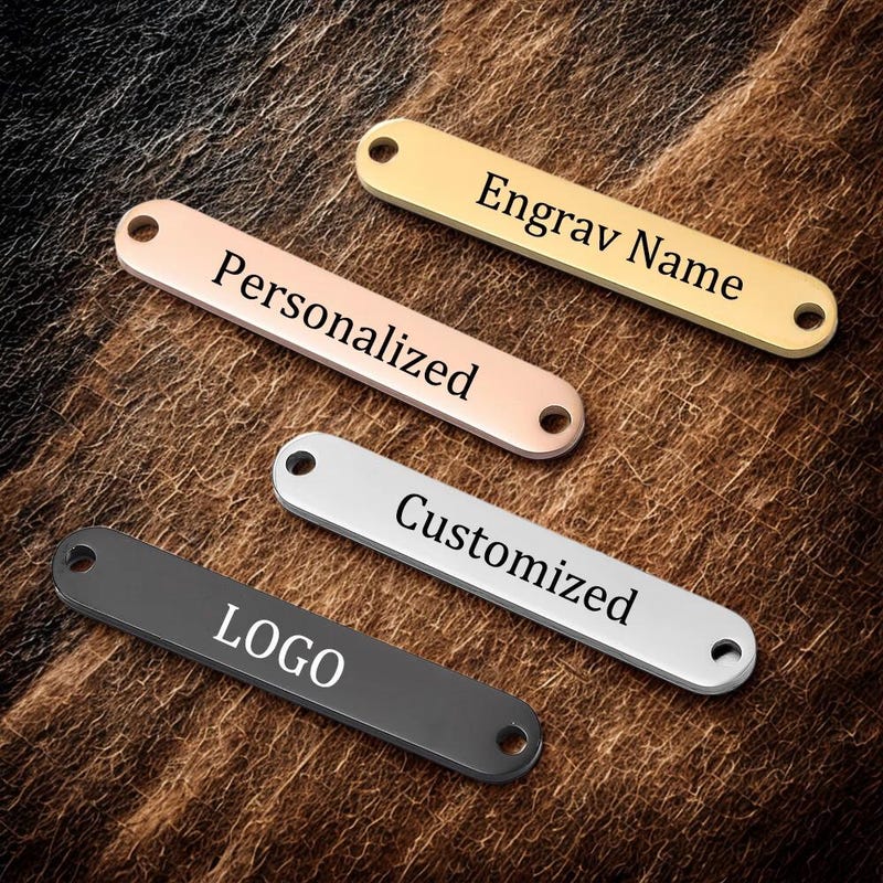 Engraved Brand Charms - Etsy Canada