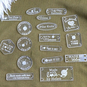 Custom Clothing Labels Personalized Tags Custom Acrylic Plaque Custom ...