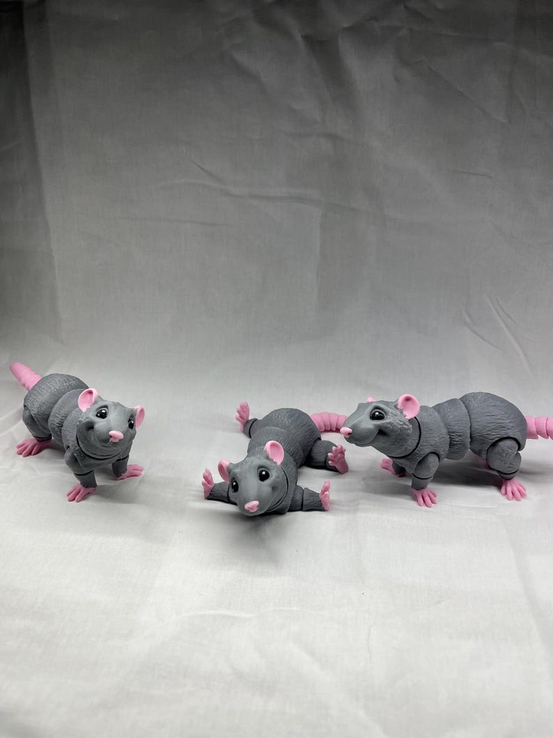 Flexi Fidget Rat - Etsy