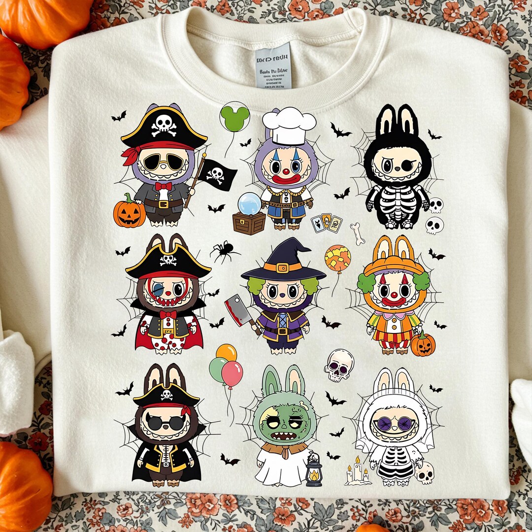 Coquette Monster Halloween Png, Doll Cartoon Halloween Png, Coquette ...