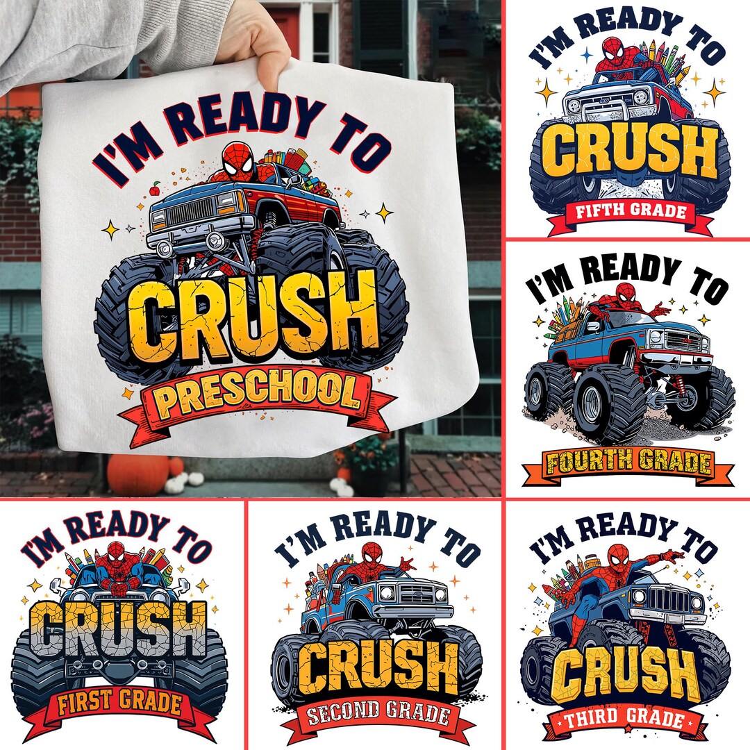 Ready to Crush Pre-k Supper Hero PNG, Pre K PNG, Ready to Crush Pre-k ...