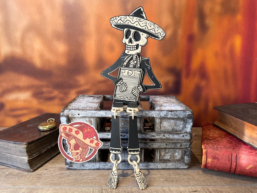 Hillbilly Skeleton Band Figurines 3D Print File Bambu Lab X1 P1S A1 X1E ...