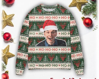 Custom Face Sweater | Etsy