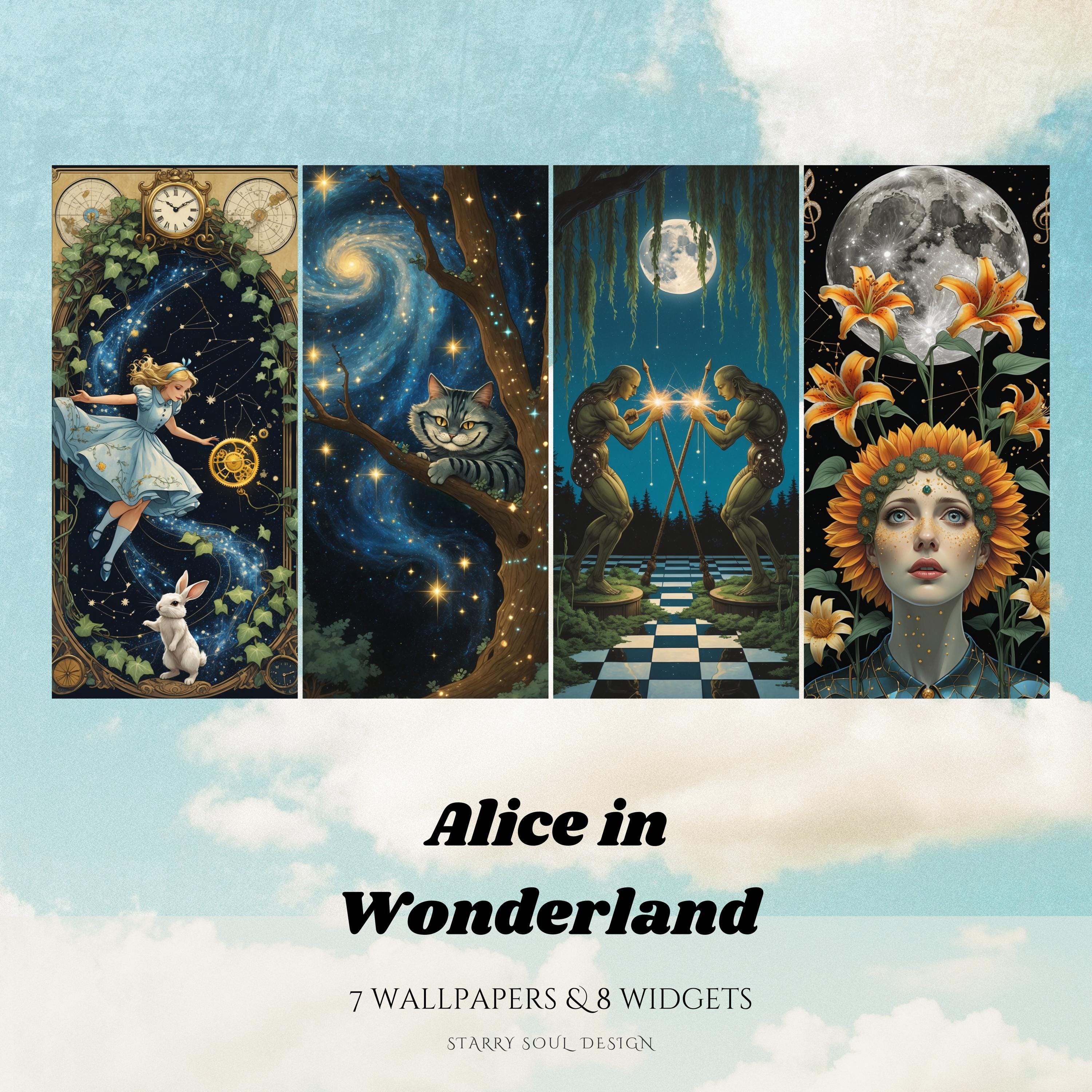 Alice in Wonderland Wallpaper & App Icons Pack – Easter Edition ...