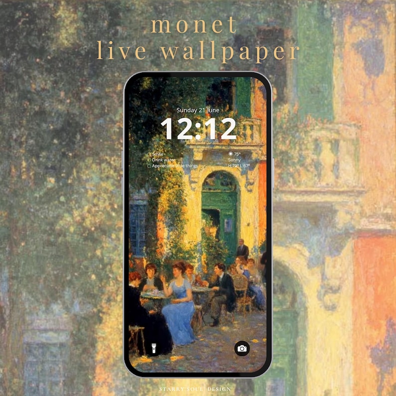 Vintage Painting Live Wallpaper | Impressionist Classic Art Motion ...