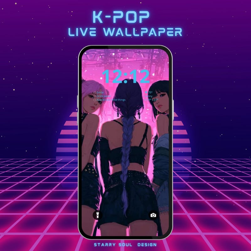 Kpop Demon Hunter Animated Wallpaper - Etsy Australia