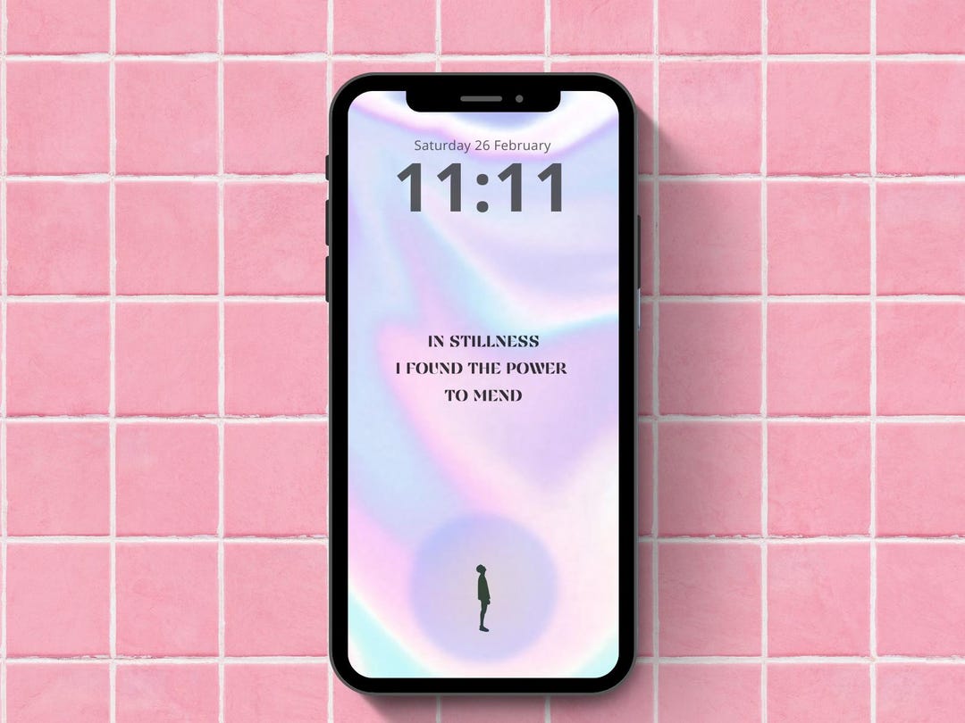 5 Spiritual Healing iPhone Wallpapers | Holographic Aura Yoga Daily ...