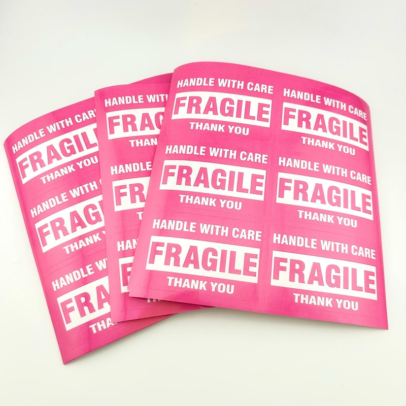 Fragile Stickers - Etsy