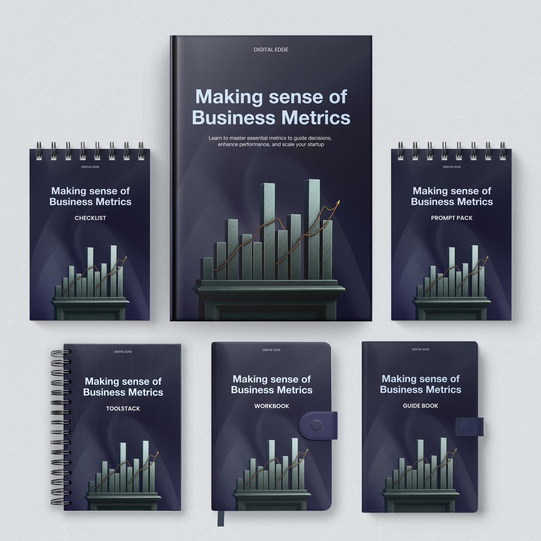 Making Sense of Business Metrics - Bundle. Ebook, Checklist, Workbook ...