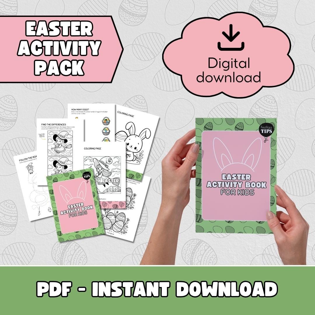 Easter Activity Printable, Easter Games, Easter Coloring Pages, Easter ...