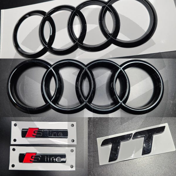Audi Tt Logo Emblem - Etsy UK