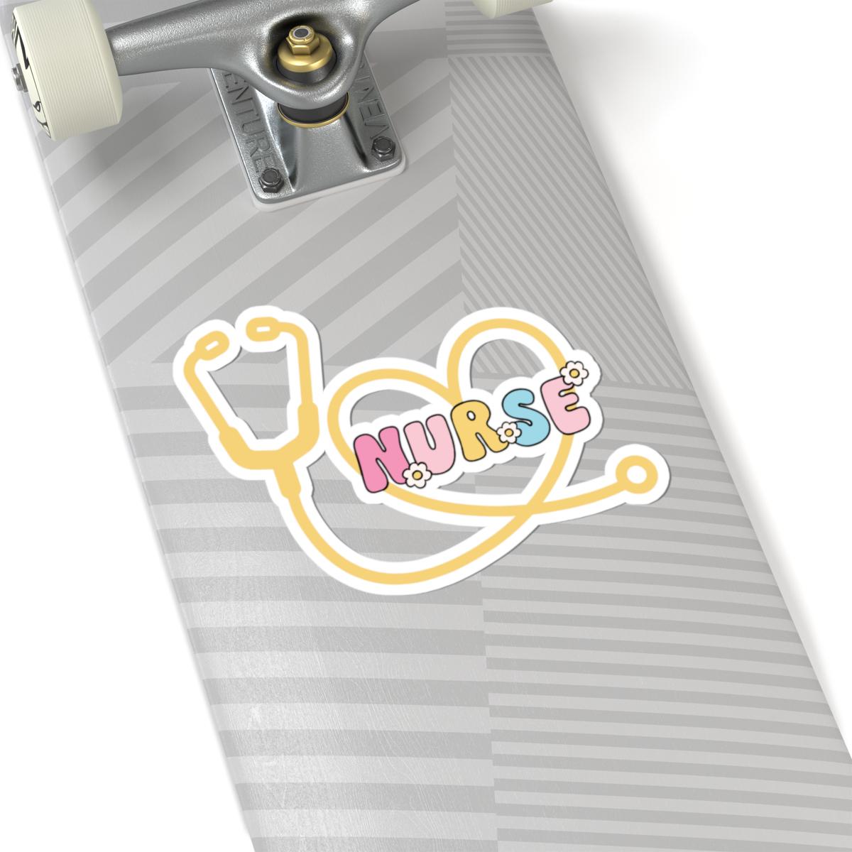 Nurse Stethoscope Stickers, Pastel Medical Decals, Healthcare Planner ...