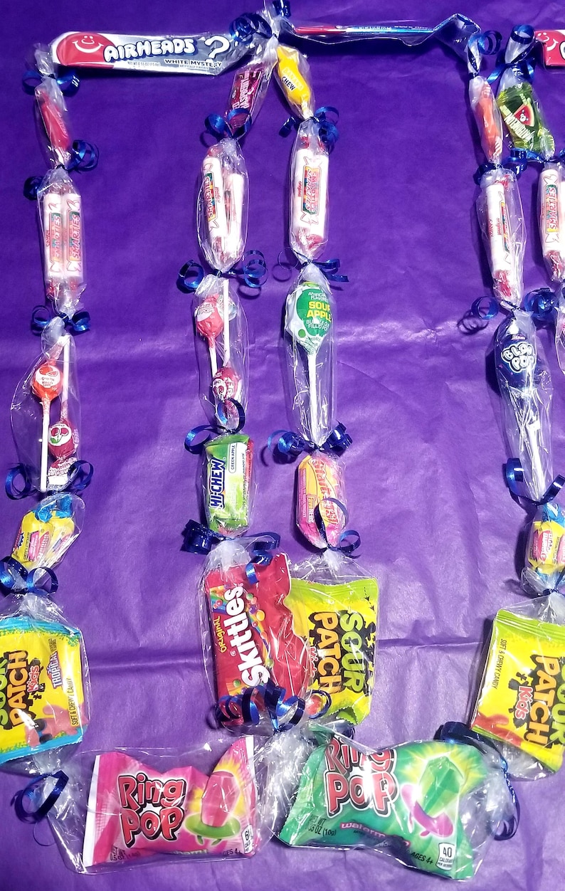 Candy Lei / Candy Necklace Bulk / Graduation / Birthday / Promotion ...