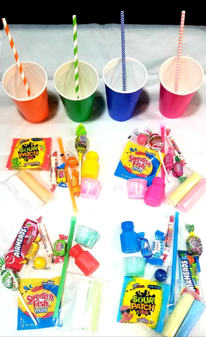 Candy Cup Favors / Summer / Candy Cups / Candy / Graduation / Birthday ...
