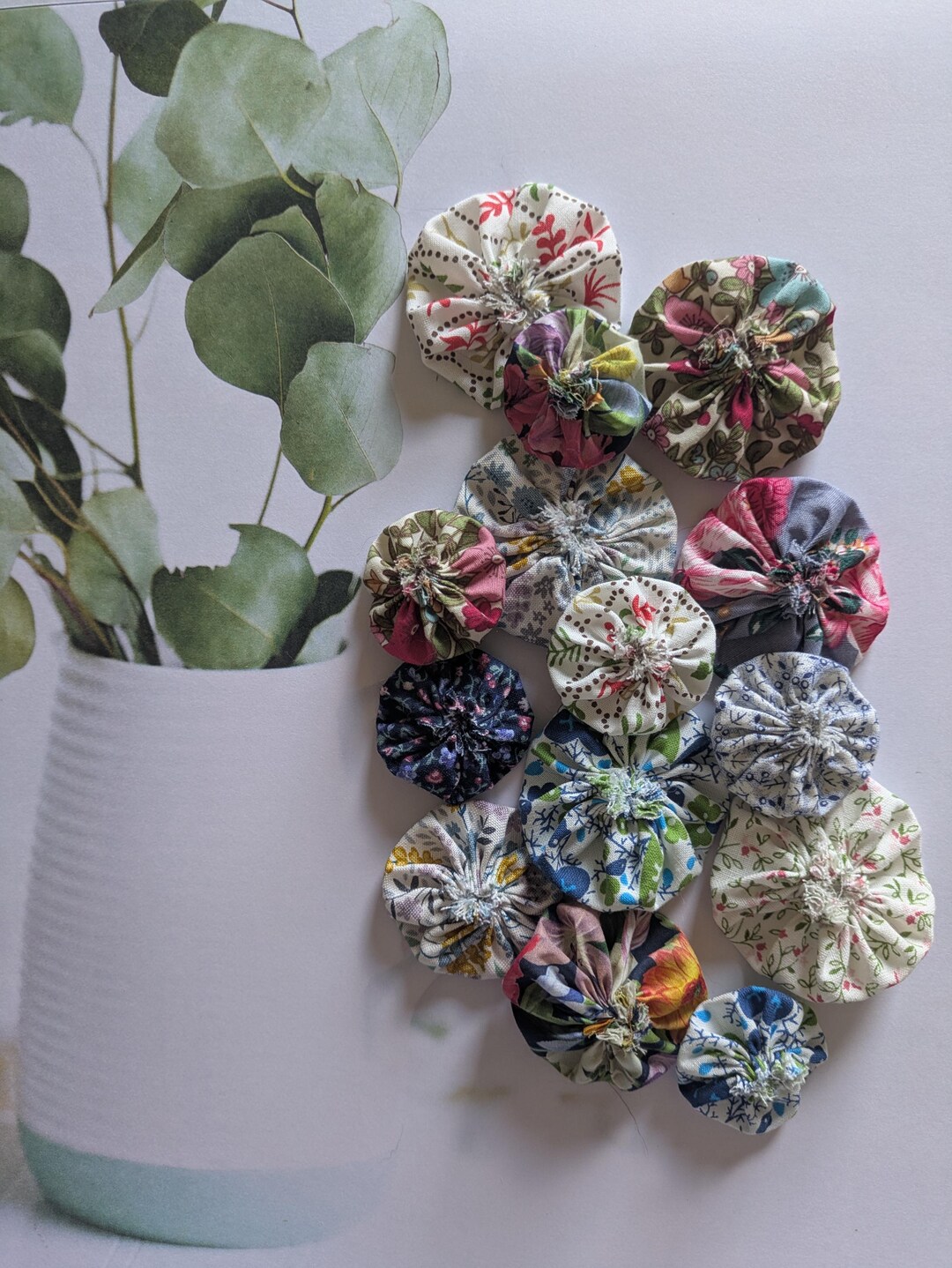 Fabulous Florals - Suffolk Puffs X15 - Etsy