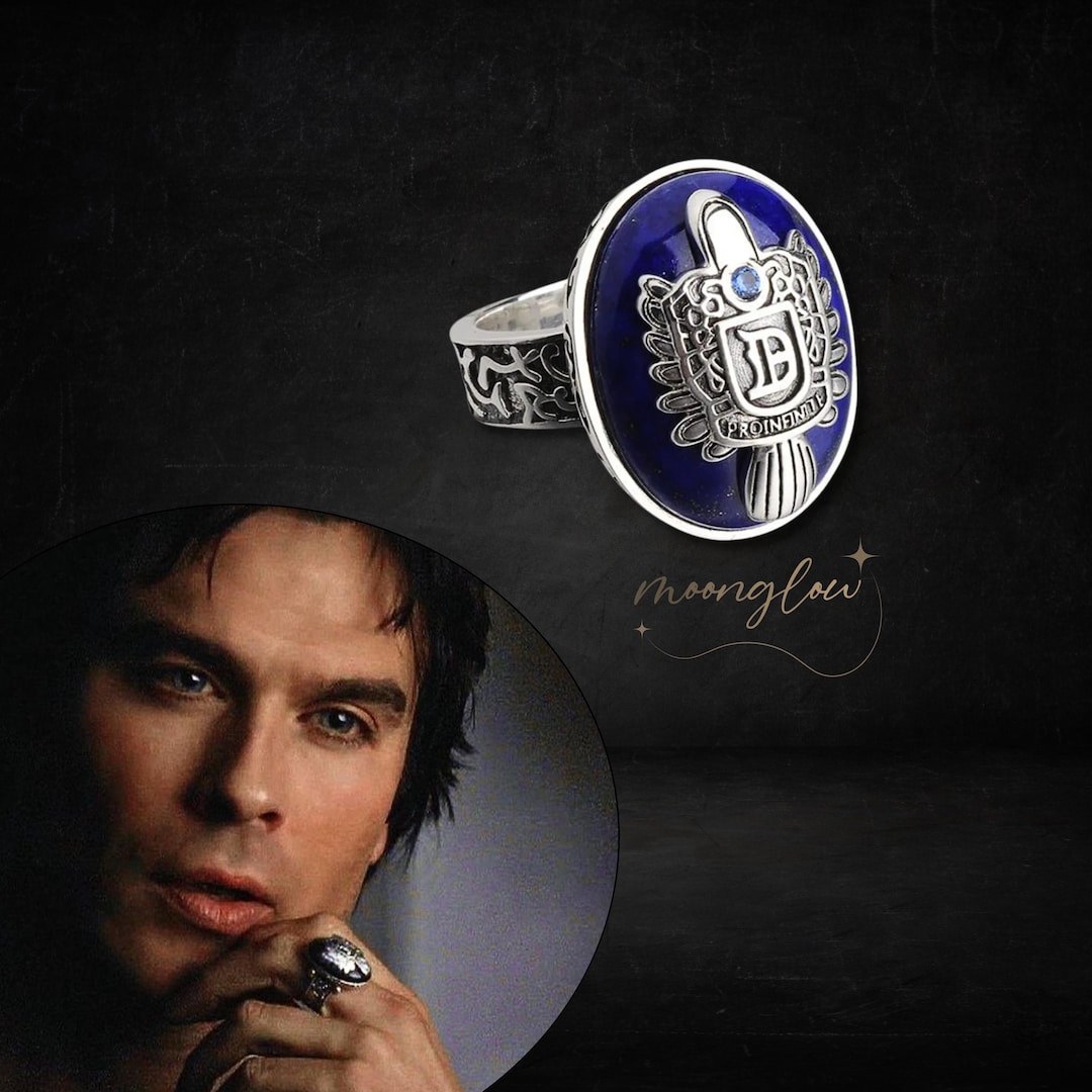Damon Salvatore's Custom Daylight Ring From TVD Inspired by the Vampire ...