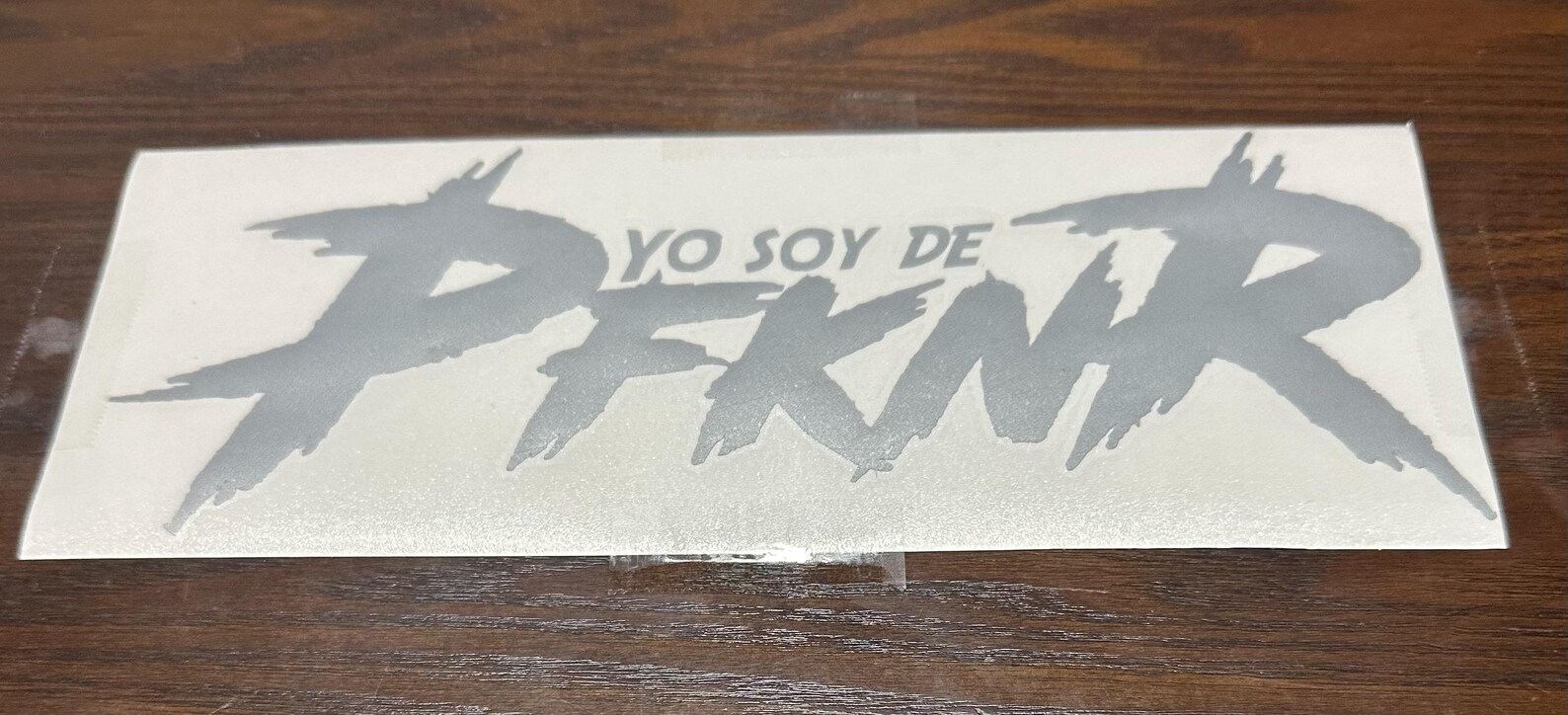 Yo Soy De Pfknr Sticker, Vinyl Decal Sticker, Sticker for Windshield ...