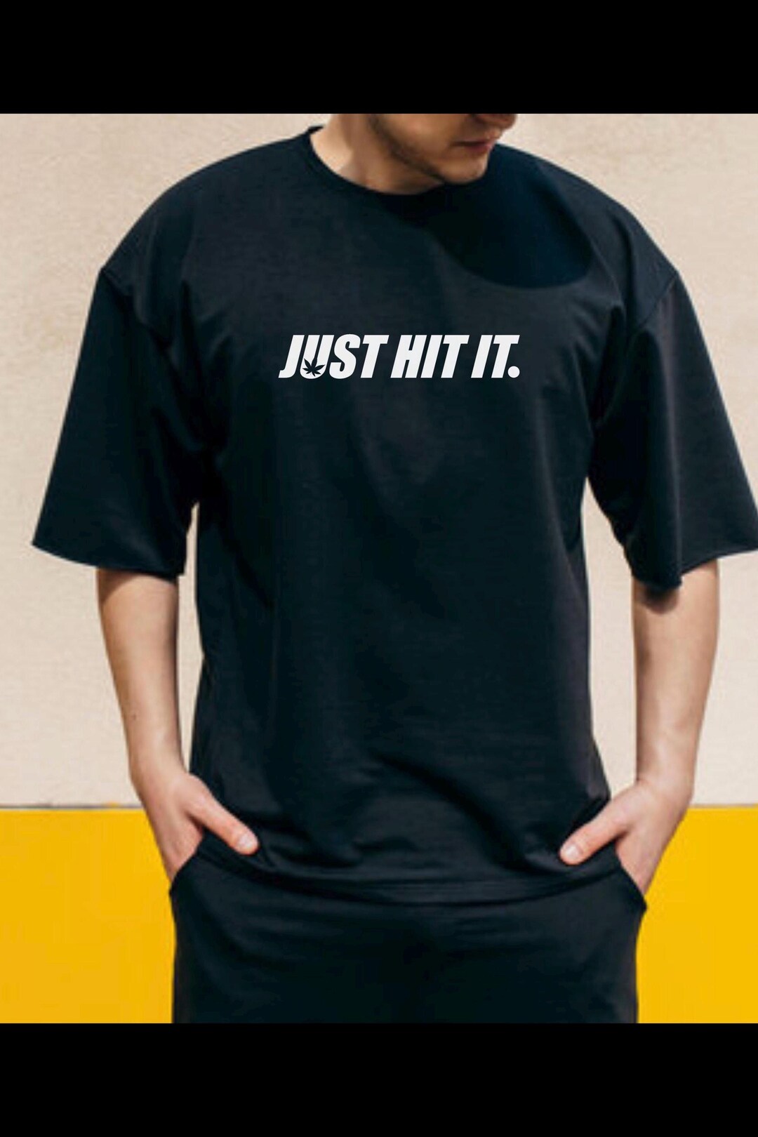 Just Hit It Custom Unisex Cotton T-shirt - Etsy