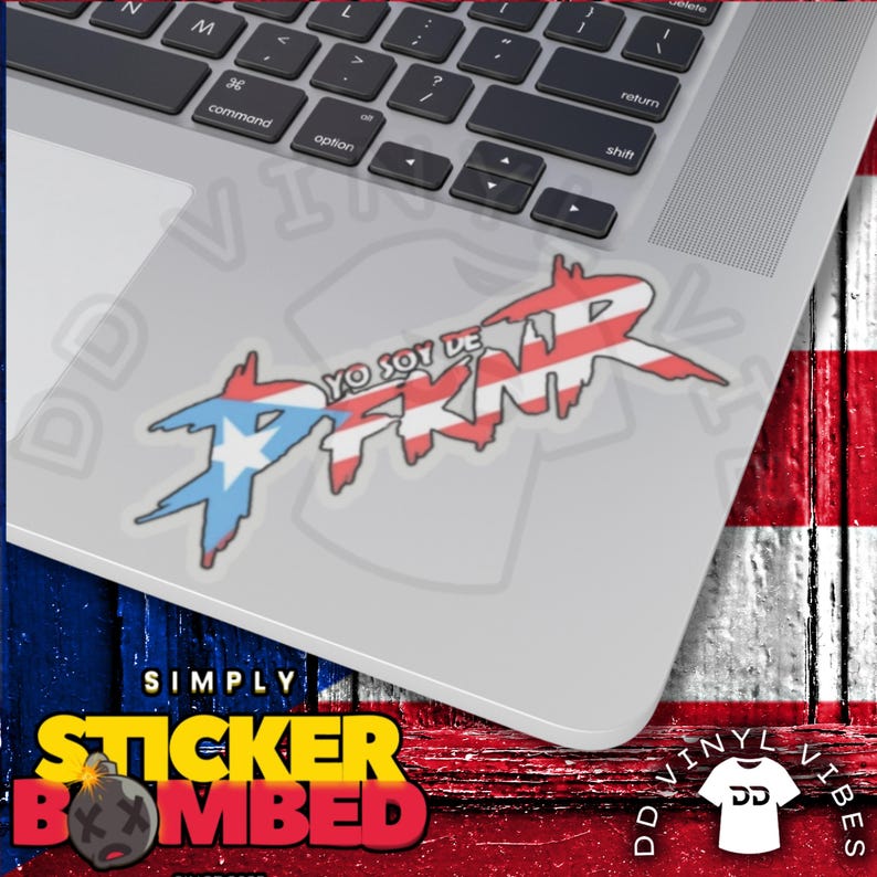 Yo Soy De Pfknr Decal: Puerto Rican Pride Vinyl Sticker - Etsy