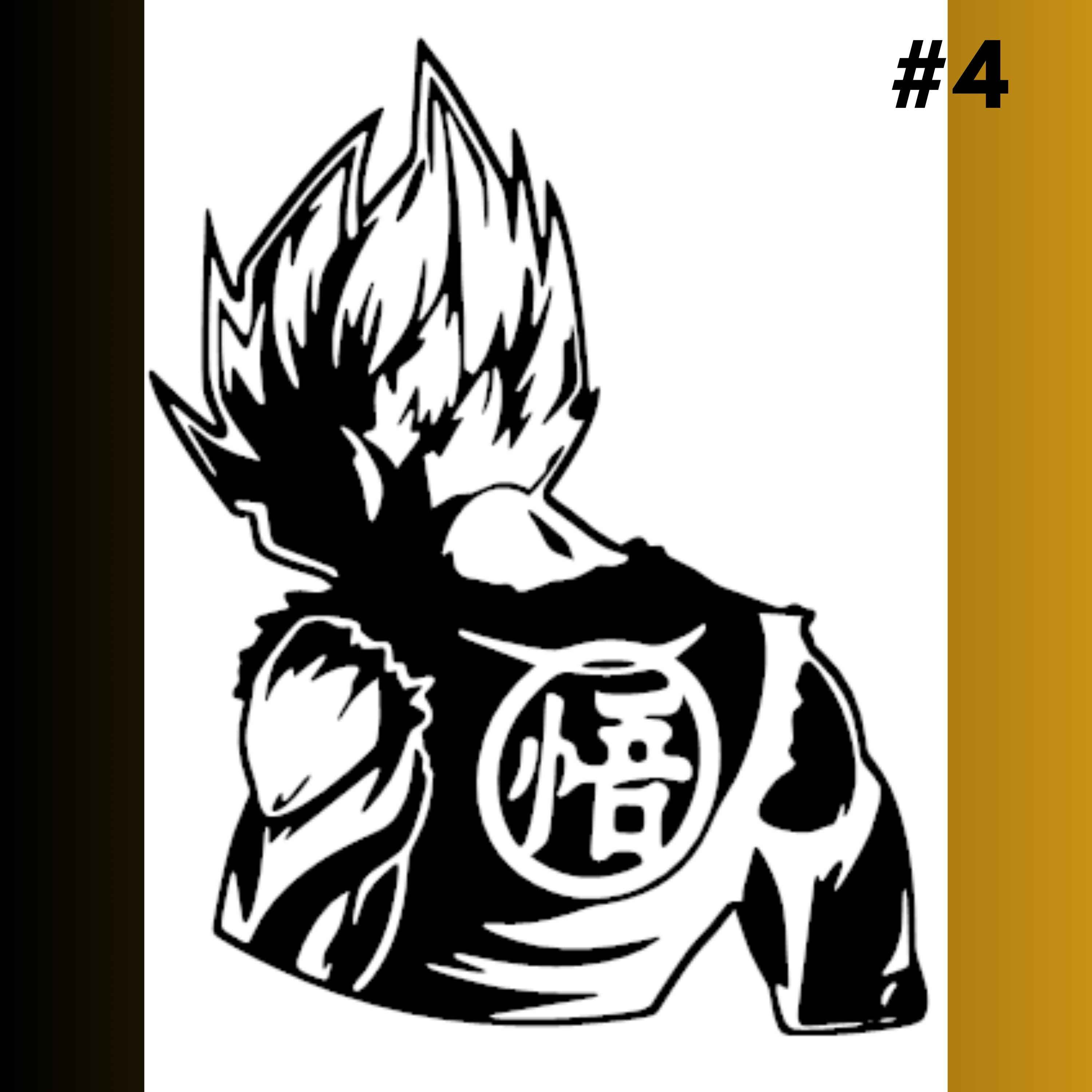 DBZ Sticker, DBZ Fans, Anime Fans, Anime Stickers, Vinyl Decal Stickers ...