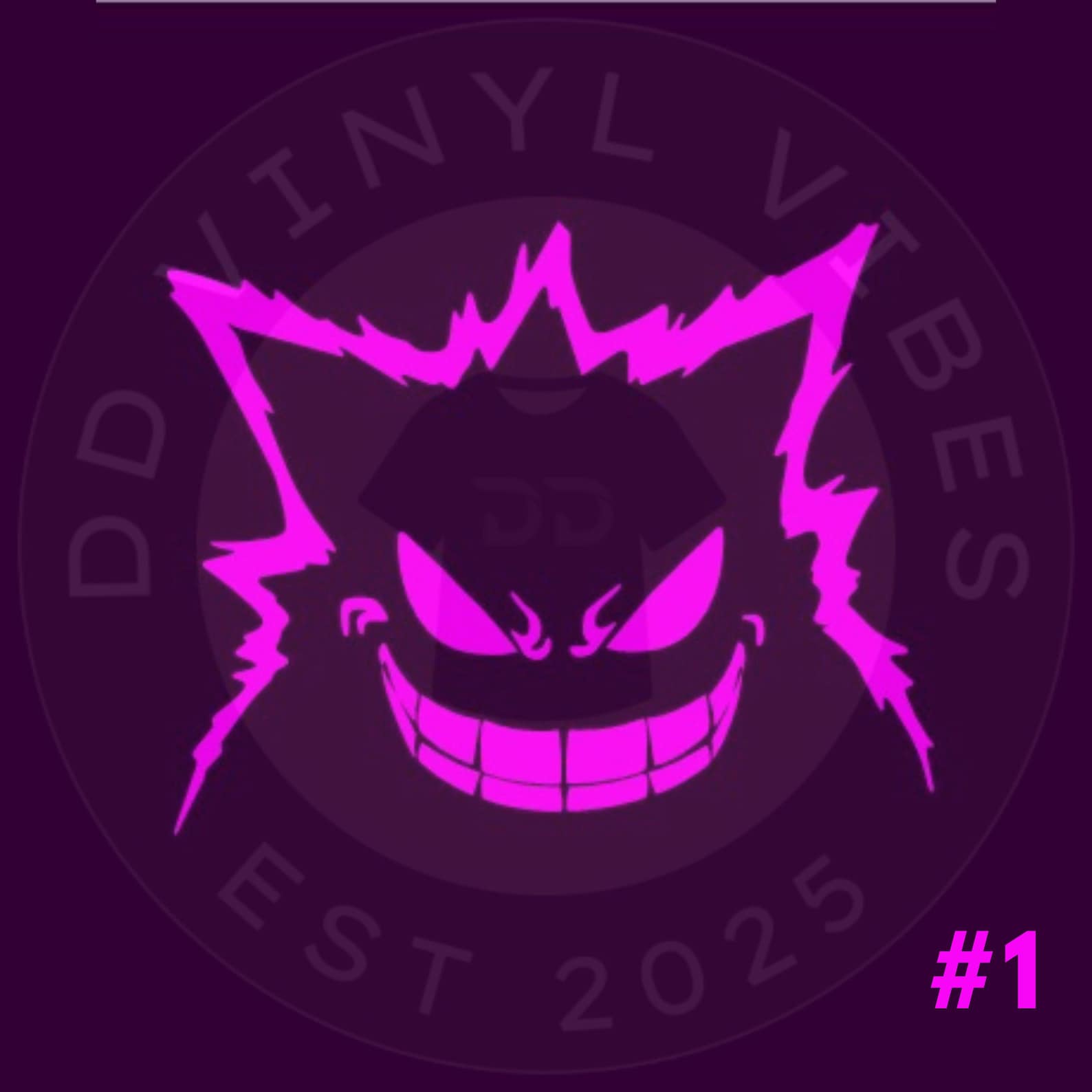 GENGAR Vinyl Decal Sticker, Sticker for Windshield, Windows, Bumper ...