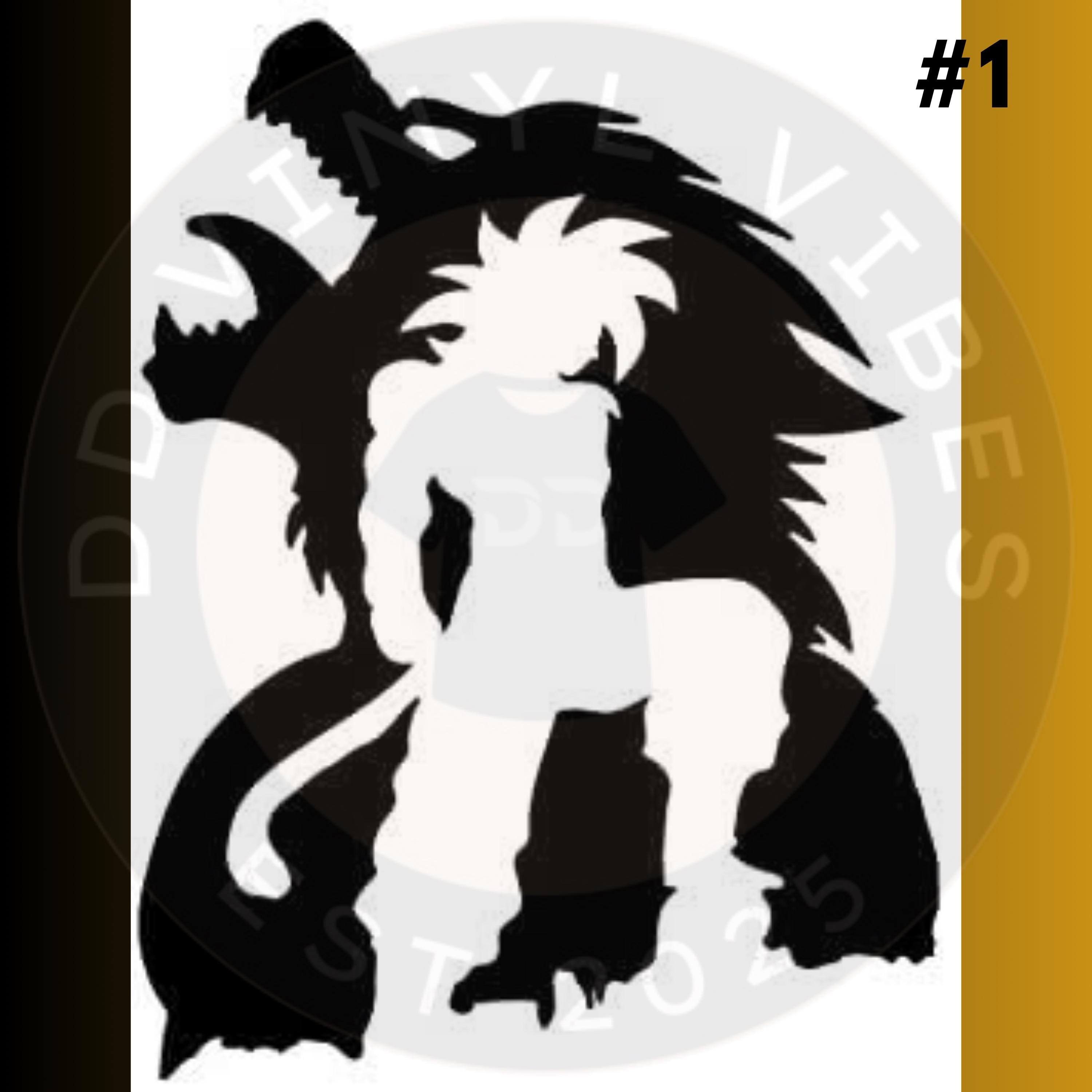 DBZ Sticker, DBZ Fans, Anime Fans, Anime Stickers, Vinyl Decal Stickers ...