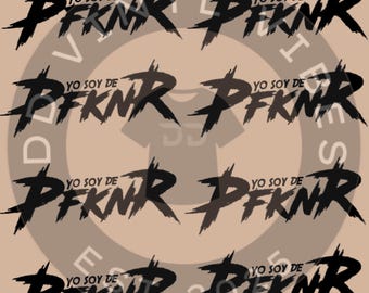 Pfknr Puerto Rico Sticker - Etsy