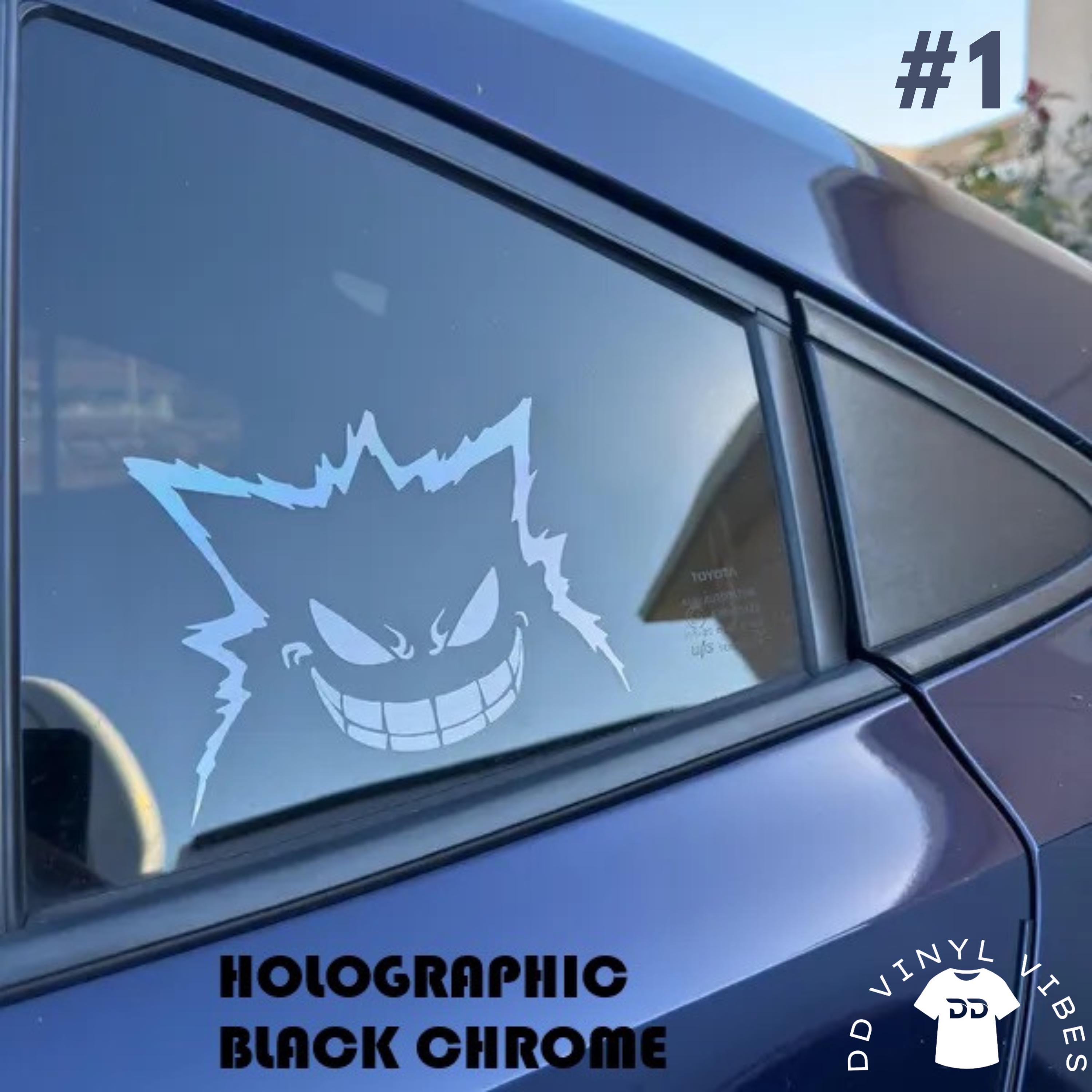 GENGAR Vinyl Decal Sticker, Sticker for Windshield, Windows, Bumper ...