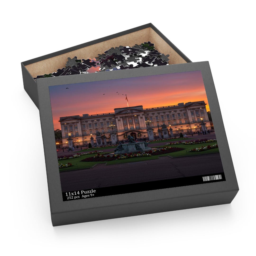 Buckingham Palace Puzzle Art (120, 252, 500-piece) - Etsy