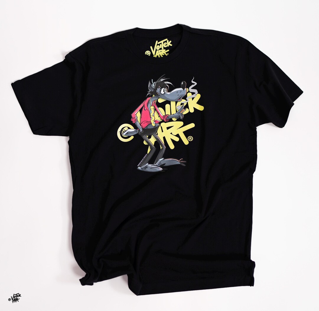 Nu Pogodi Volk Fan Art Illustrated T-shirt V2. - Etsy