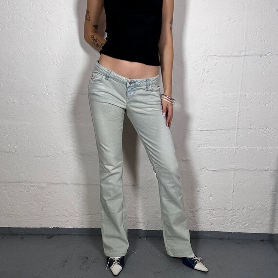 Vintage 2000's Archive Miss Sixty Light Washed Denim … - Gem