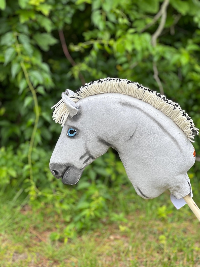 Handmade Grey Fjord Hobby Horse (A3 Size) - Etsy