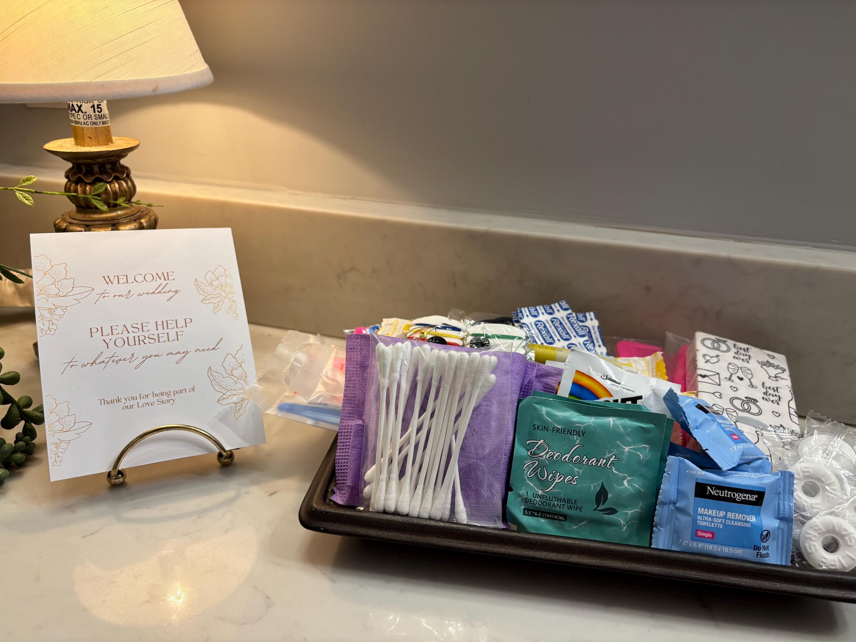 Bathroom Amenities-bridal Suite-unique Wedding Amenities-wedding Day ...