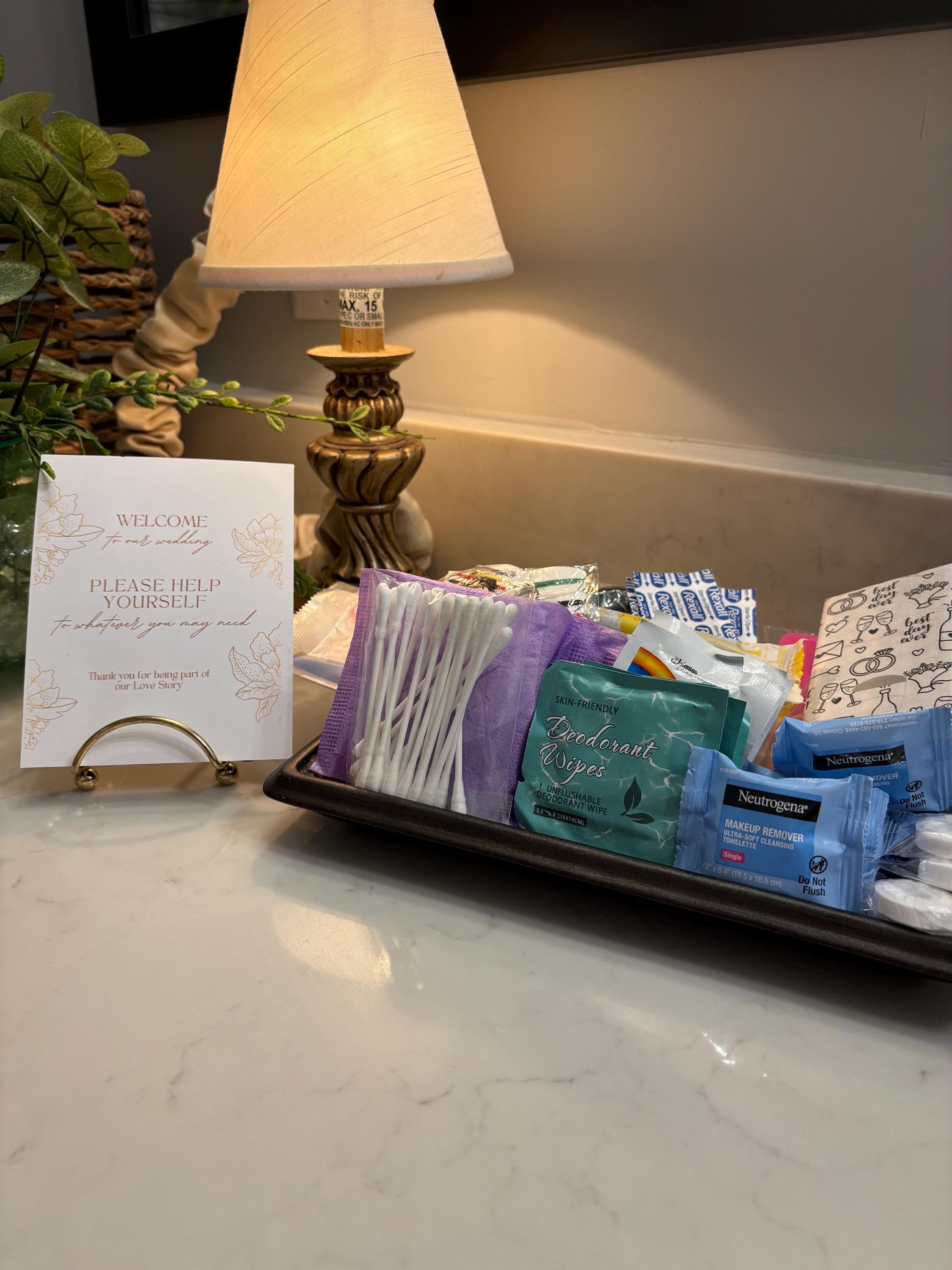 Bathroom Amenities-bridal Suite-unique Wedding Amenities-wedding Day ...