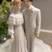 Vintage Wedding Cake Topper - Bride and Groom - to Have and to Hold ...