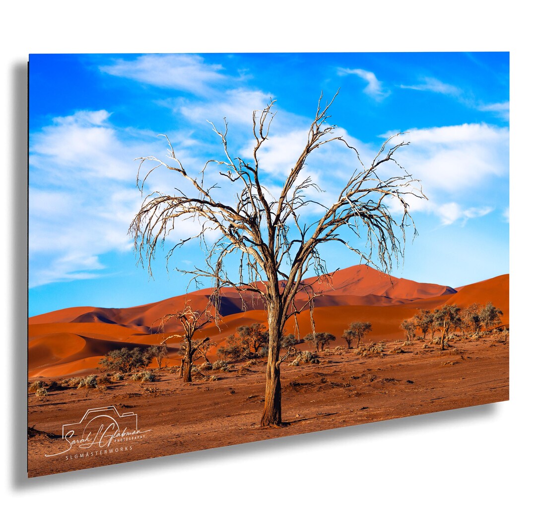 Namibia Desert Sand Dunes Wall Art Print, Africa Landscape Photography ...