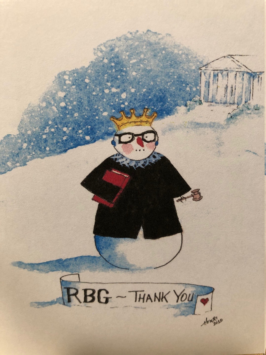 RBG - Thank You - Etsy