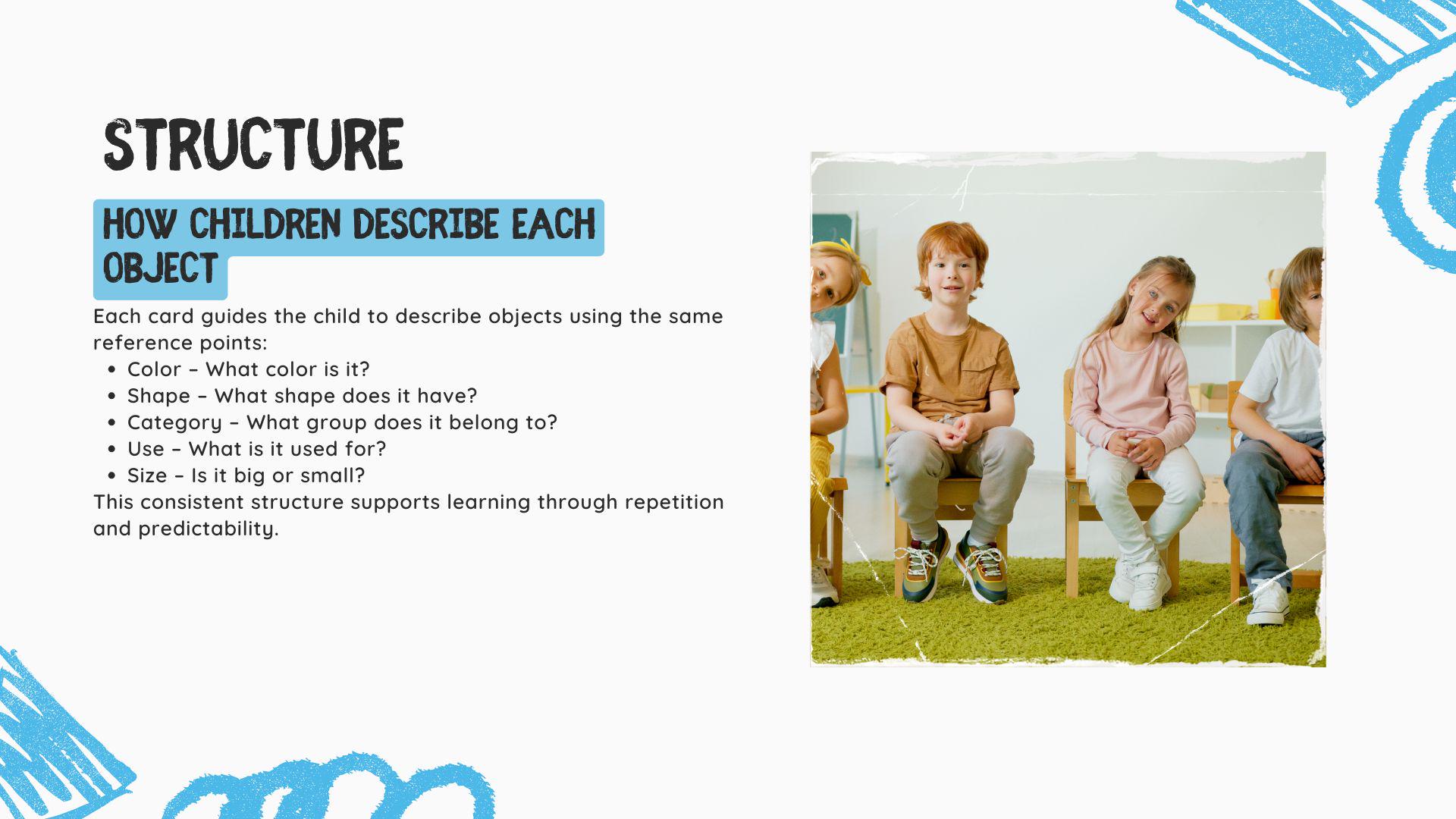 Describing Cards for Speech Therapy – Vocabulary, Attributes ...