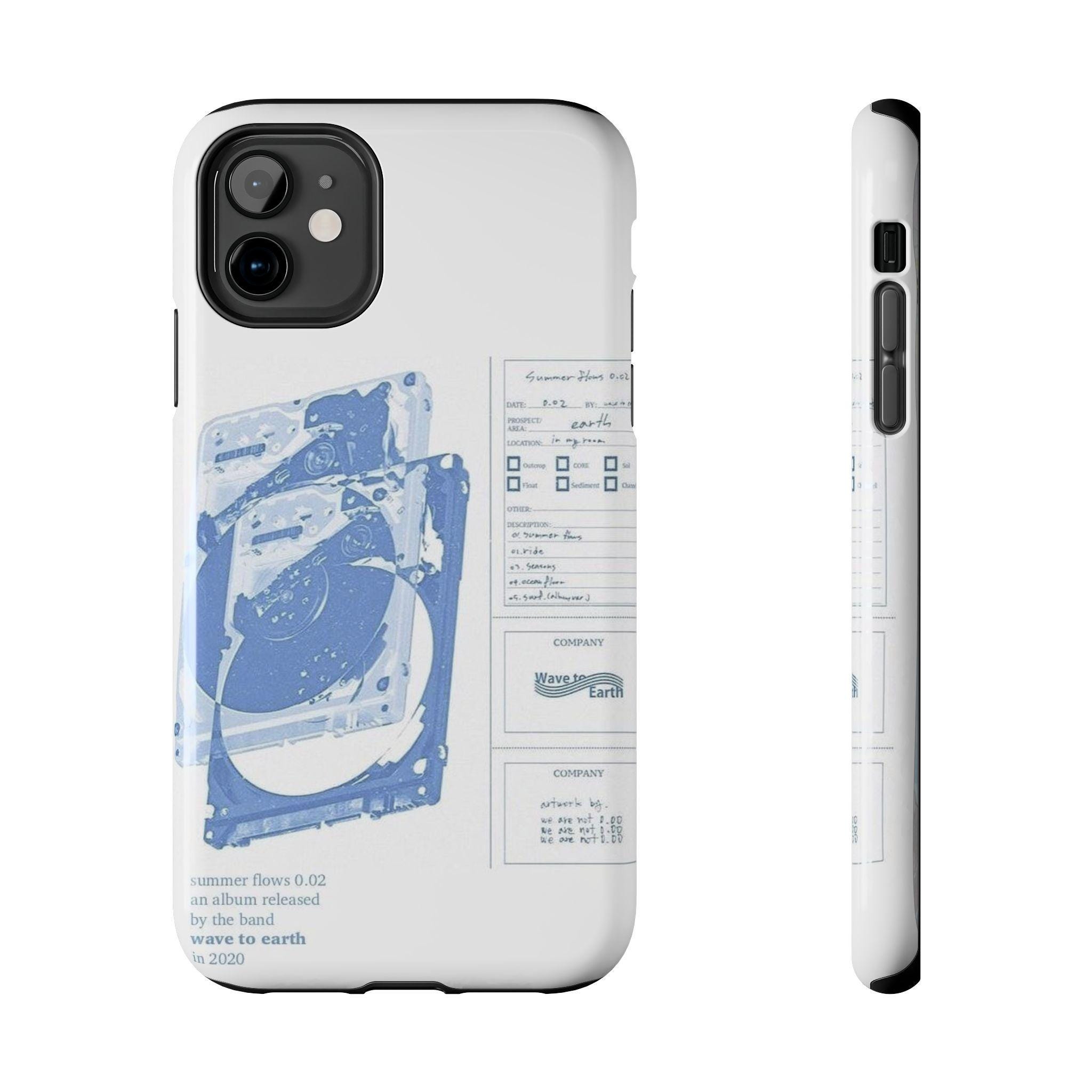 White Wave to Earth Album Cover Iphone/samsung Phone Case - Etsy