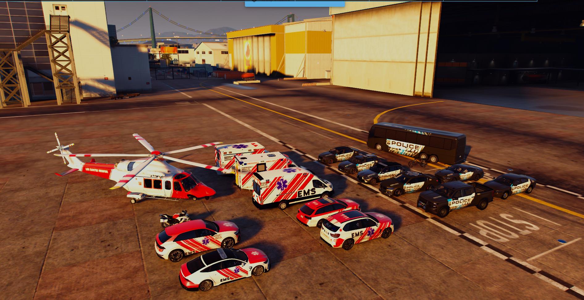 Qbcore Fivem Server Realistic Custom Cop Cars Set for Enhanced Realism ...