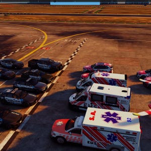 Qbcore Fivem Server Realistic Custom Cop Cars Set for Enhanced Realism Emergency Vehicle Pack ...