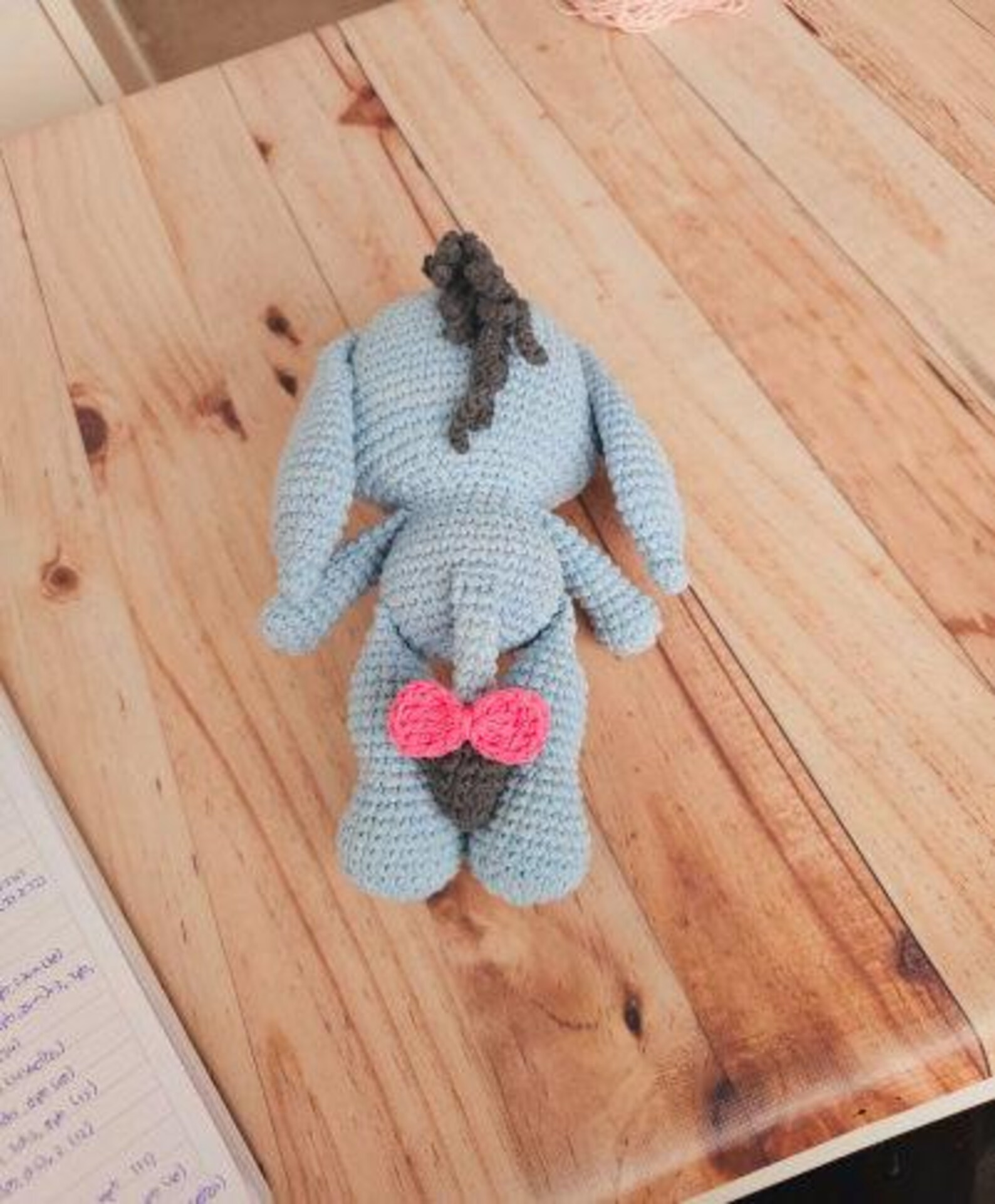 EYORE Crochet Pattern, Crochet Pattern Cute Eeyore Doll PDF, Crochet ...