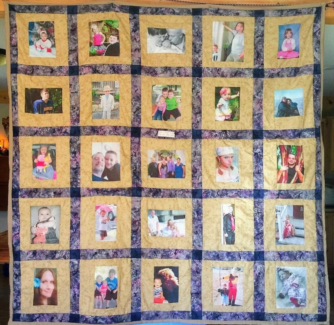 Photo Memory Quilts - Etsy